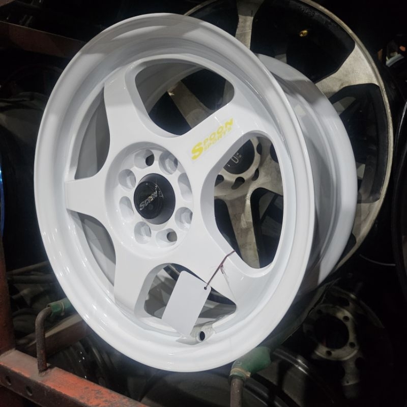Jual Velg R/Ring 15 R15 Spoon 6,5" Rata Brio Agya Karimun Nova Estilo dll Bisa Kredit free ...