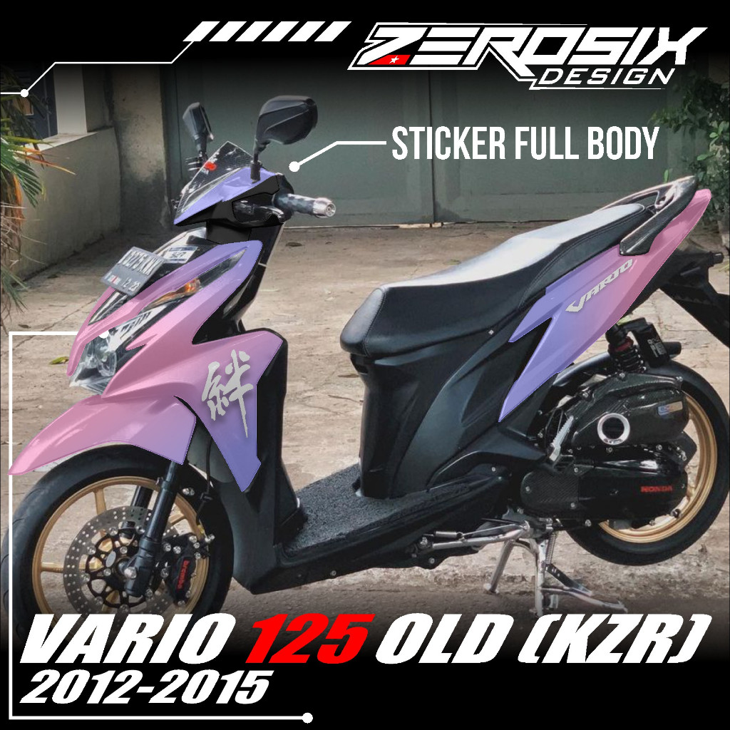 Jual (COD) Decal Vario 125 old/lama Full Body Simpel - Sticker Vario ...