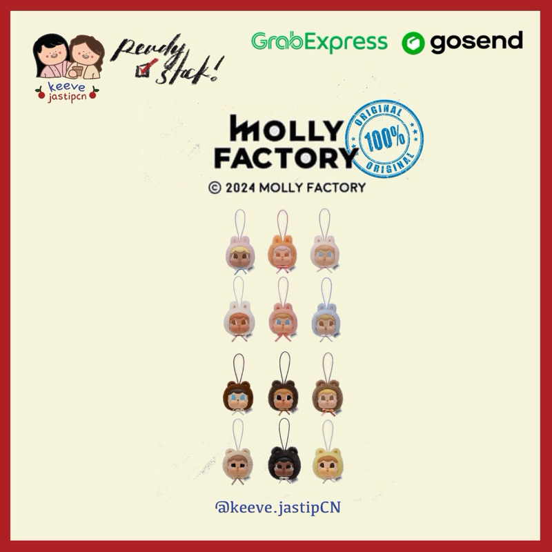 Jual MOLLY FACTORY CRYBABY CRYING BLOB KEYCHAIN PENDANT PLUSHK | Shopee ...