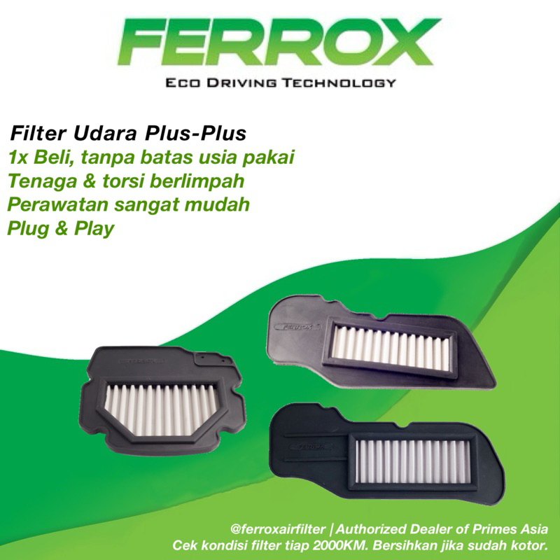 Jual FERROX Filter Udara Yamaha Mio Fino Soul GT XRide Xeon GT125 X ...