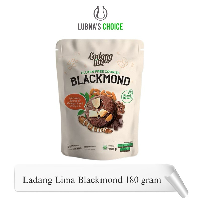 Jual Ladang Lima - Blackmond Cookies Gluten Free 180 gr | Shopee Indonesia