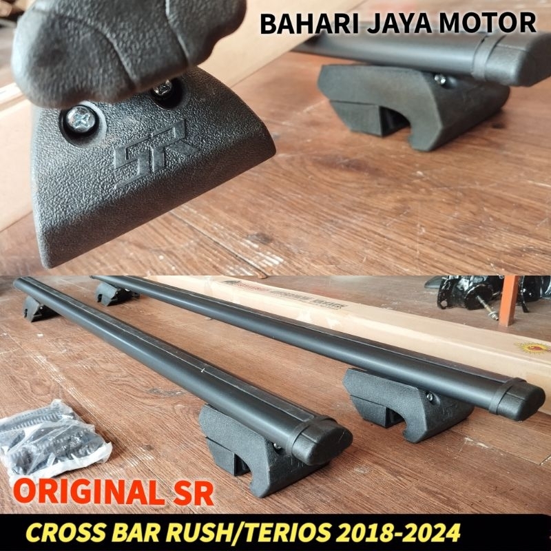 Jual CROSS BAR PALANG ROOFRAIL ALL NEW RUSH/TERIOS FORTUNER/ PAJERO ...