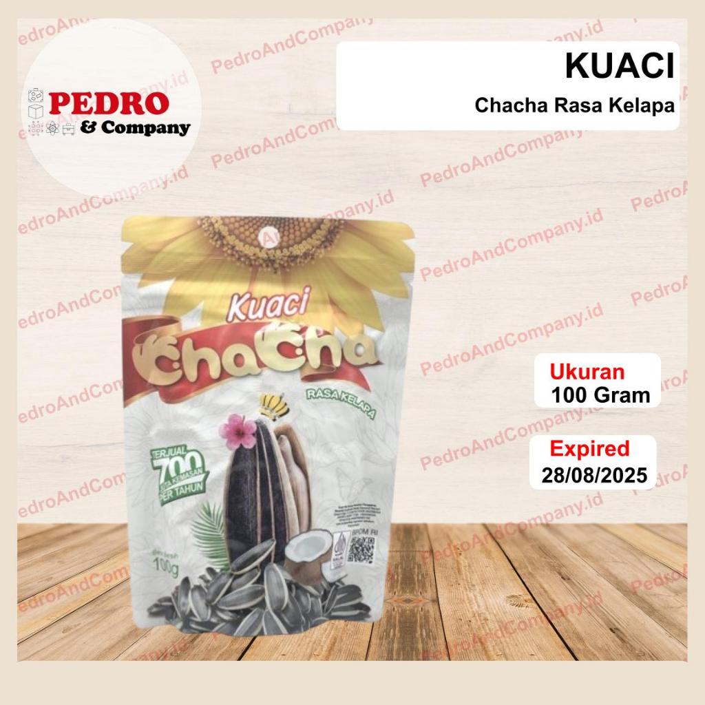 Jual Kuaci ChaCha rasa KELAPA 100 gram cha cha sunflower seed snack ...