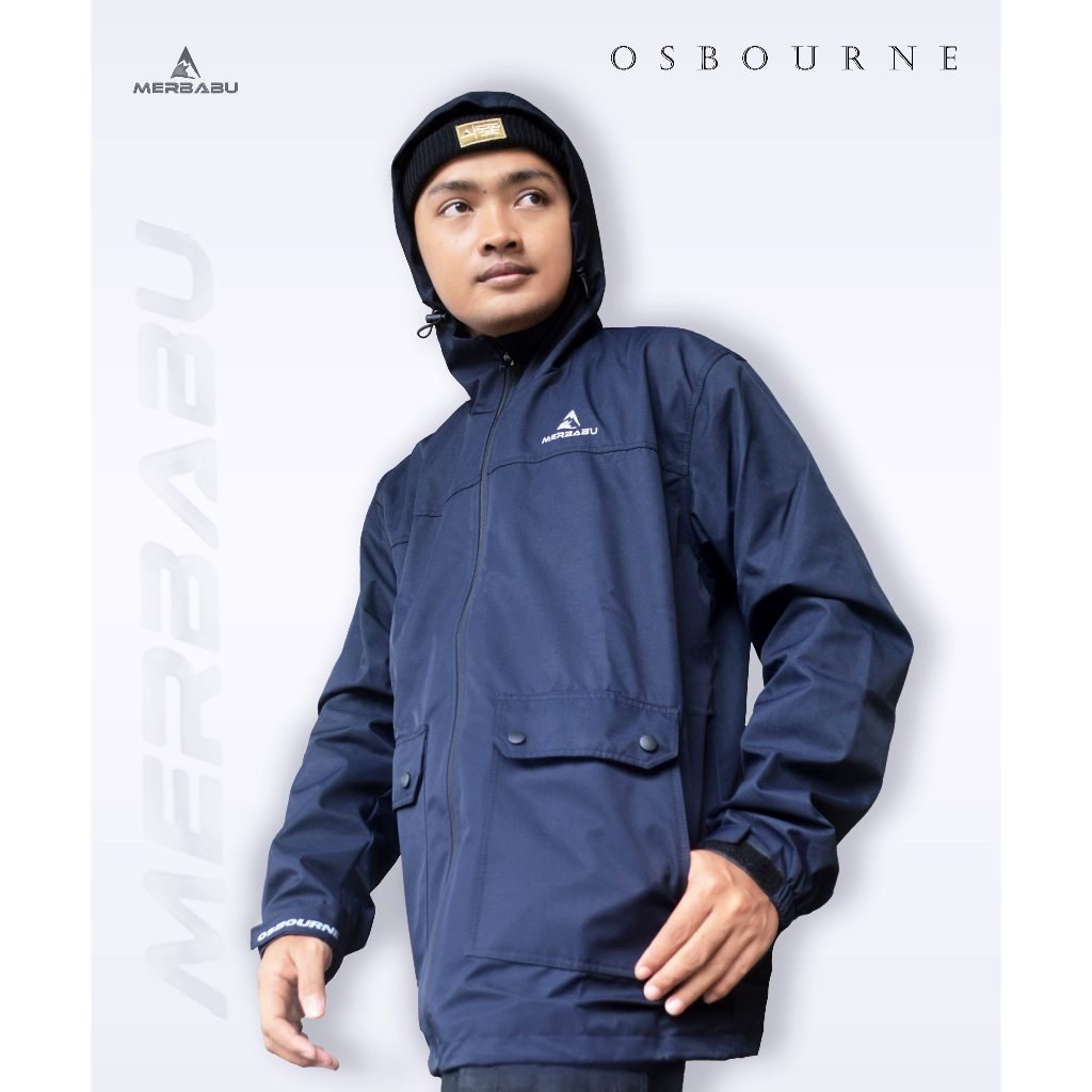 Jual Merbabu Osbourne Jaket Gunung Waterproof Pria Wanita | Shopee ...