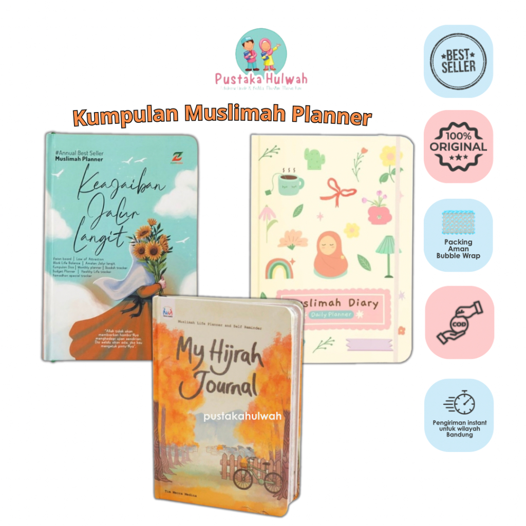 Jual Kumpulan Muslimah Planner & My Hijrah Journal [Pustaka Hulwah ...