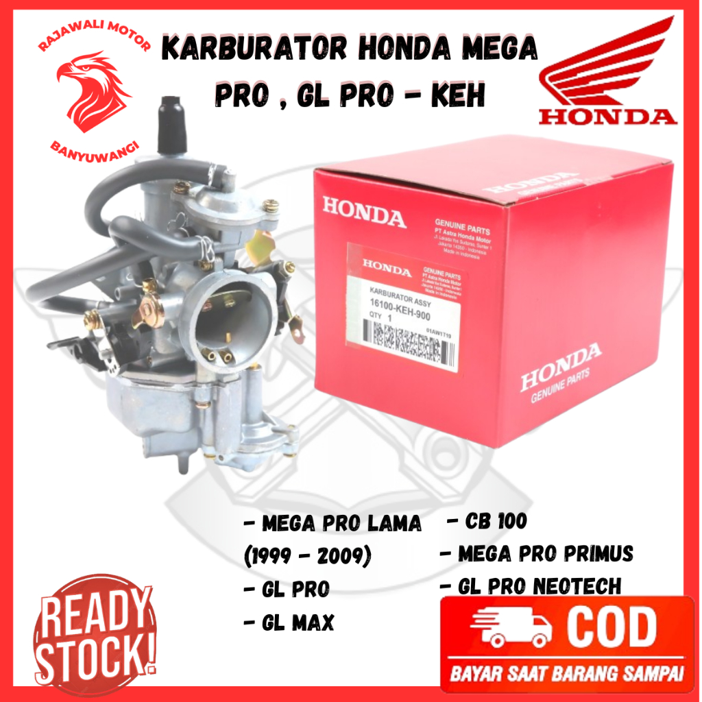 Jual Karburator Mega Pro KEH - Karbu GL Pro , GL Max dan CB 100 KEH | Shopee Indonesia