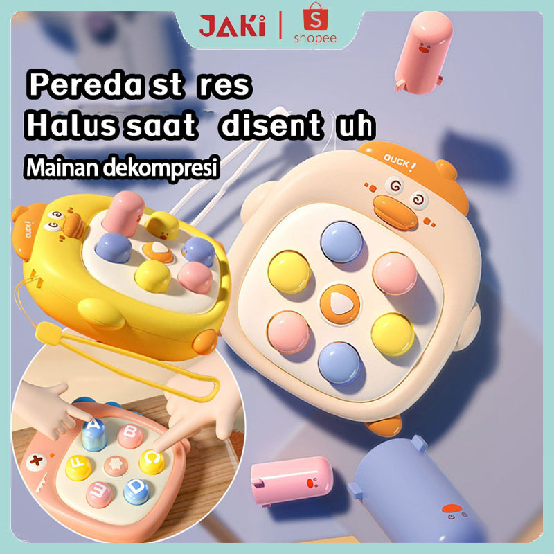 Jual JAKI Whack A Mole/Fidget Toys/Game Press Keychain/Pop It Game ...