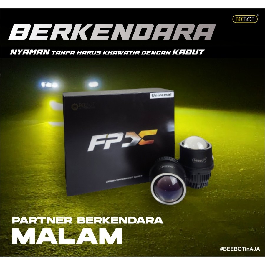Jual Lampu Foglamp Projektor FPX 3 Warna Demon Matrix Beebot FREE PASANG | Shopee Indonesia