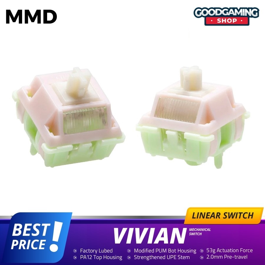 Jual MMD VIVIAN LINEAR SWITCH FACTORY LUBED EDITION | Shopee Indonesia