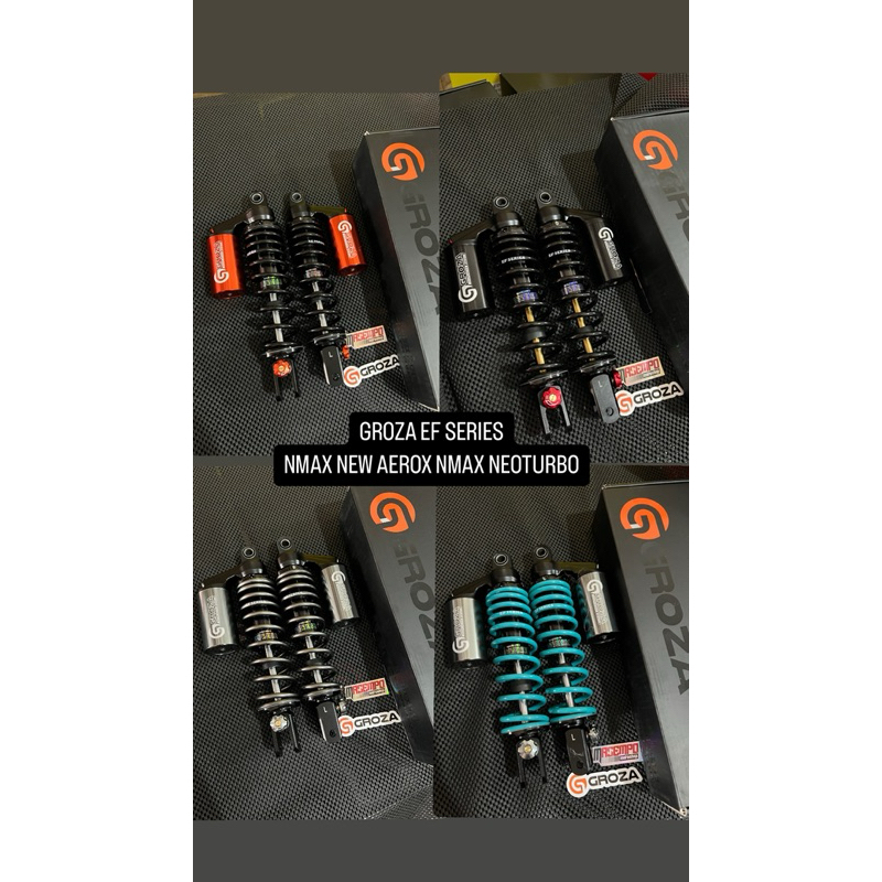 Jual Shock NMAX NEW / AEROX / NMAX NEOTURBO GROZA EF SERIES 305mm ...