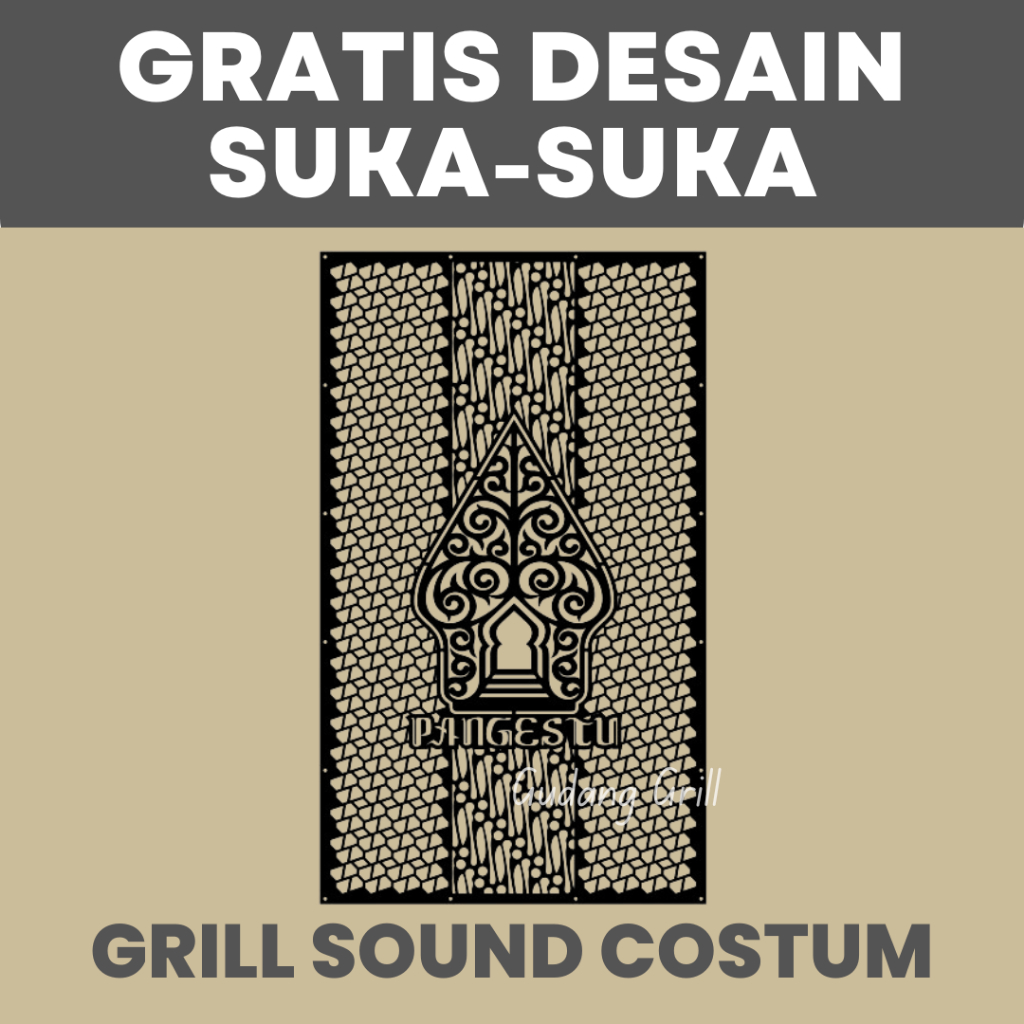 Jual Grill Sound System Custom 18 inch (HARGA PER 1 PCS) | Shopee Indonesia