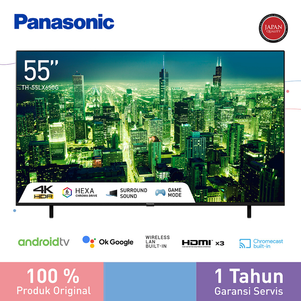 Jual Panasonic TH-55LX650G LED 4K TV [55 Inch] | Shopee Indonesia