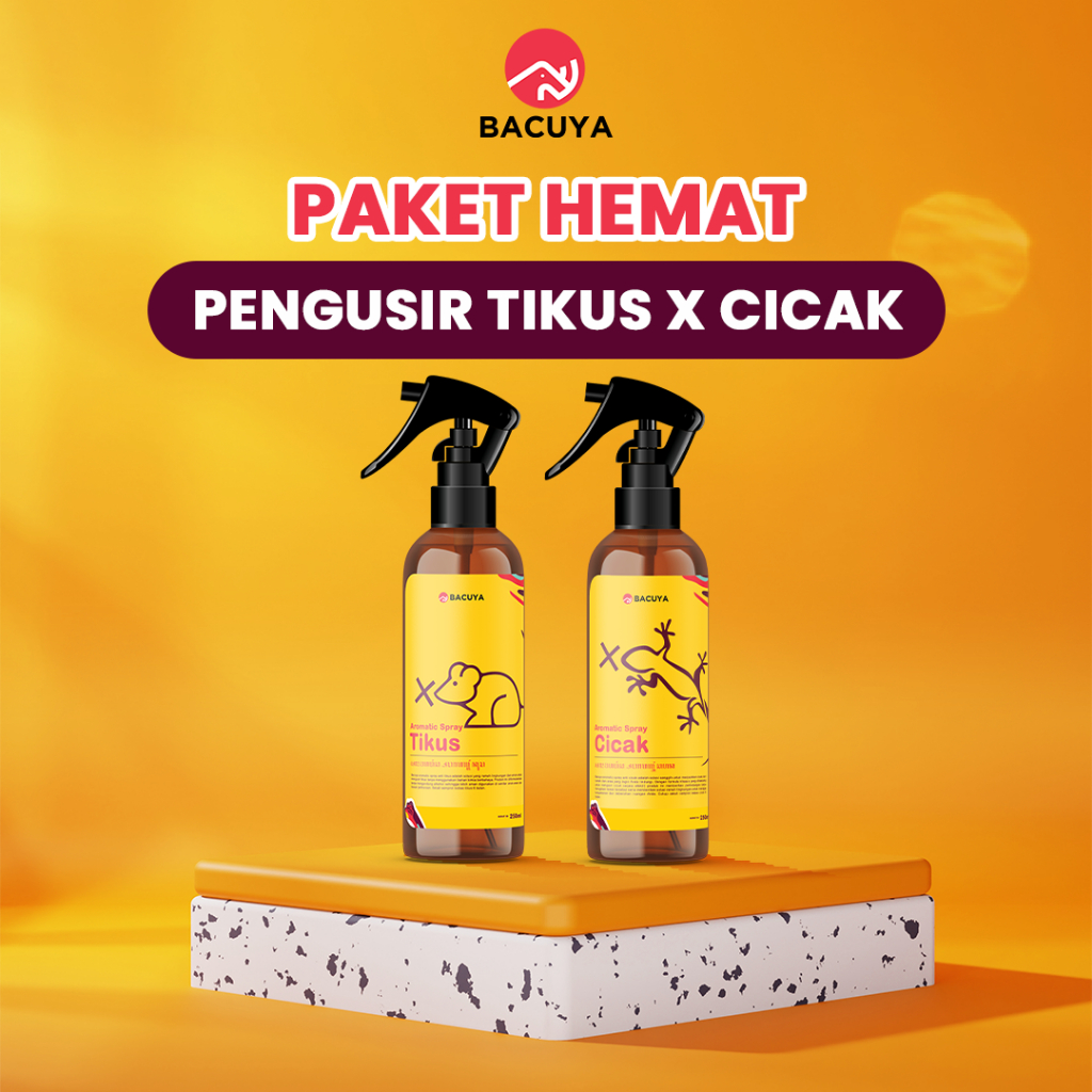 Jual [BUNDLING] - Bacuya Paket 2 Pcs Hemat Praktis Cicak X Tikus Solusi ...