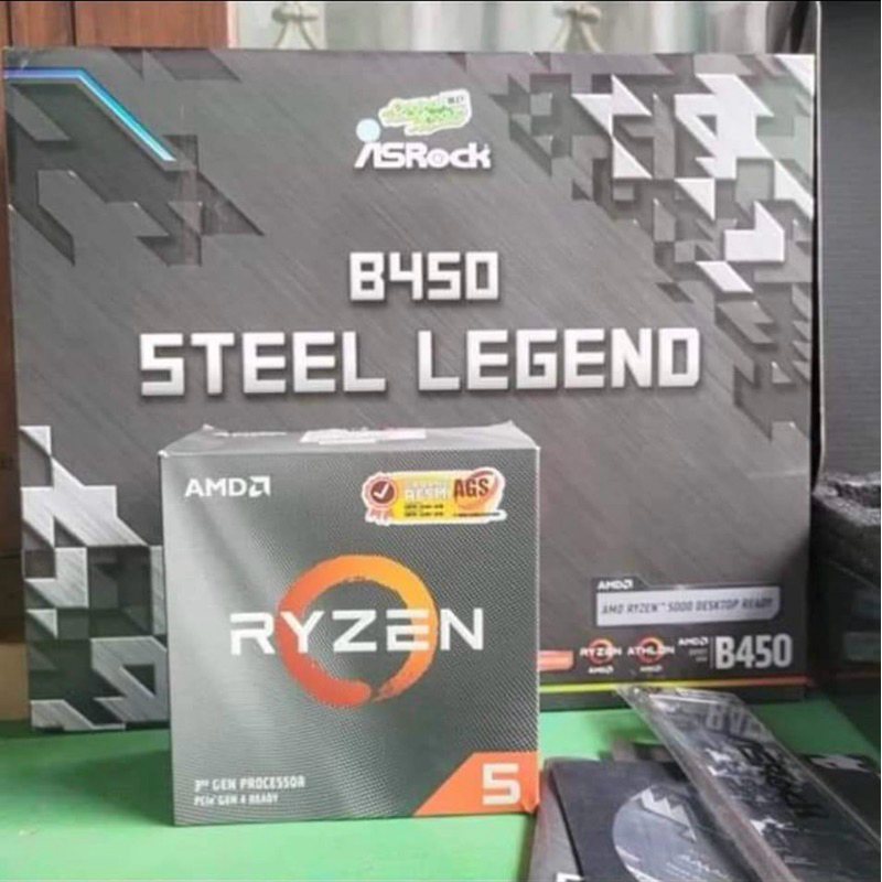 Jual AMD Ryzen B450 Steel Legend Processor | Shopee Indonesia