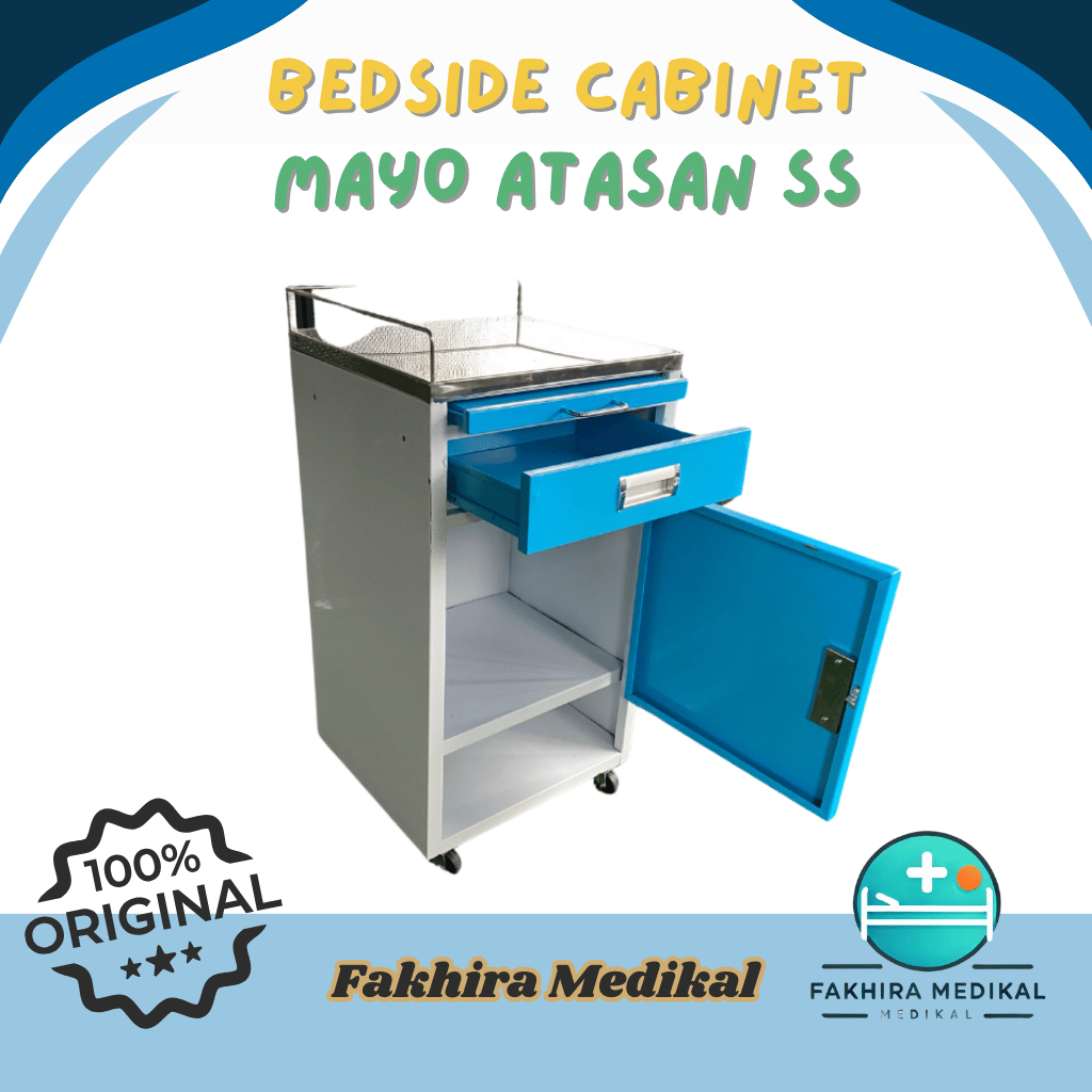 Jual Bedside Cabinet Mayo | Lemari Bedside Mayo Besi | Lemari Pasien ...