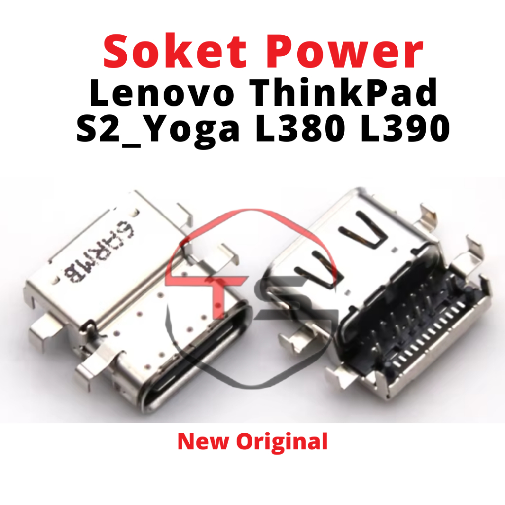 Jual Soket Socket Konektor DC Power Type-C Lenovo ThinkPad S2_Yoga L380 ...