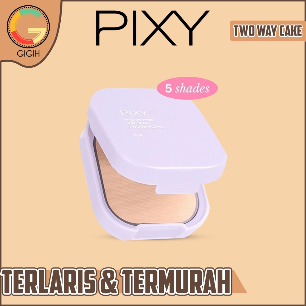 Jual PIXY AIRY STAY TWC / TWO WAY CAKE / BEDAK PADAT ( READY ALL SHADE ...
