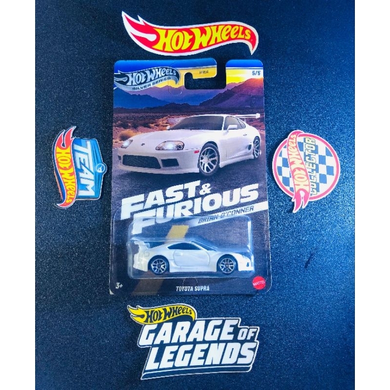Jual Hot Wheels Fast and Furious Supra Putih Brain O'Conner | Toyota ...
