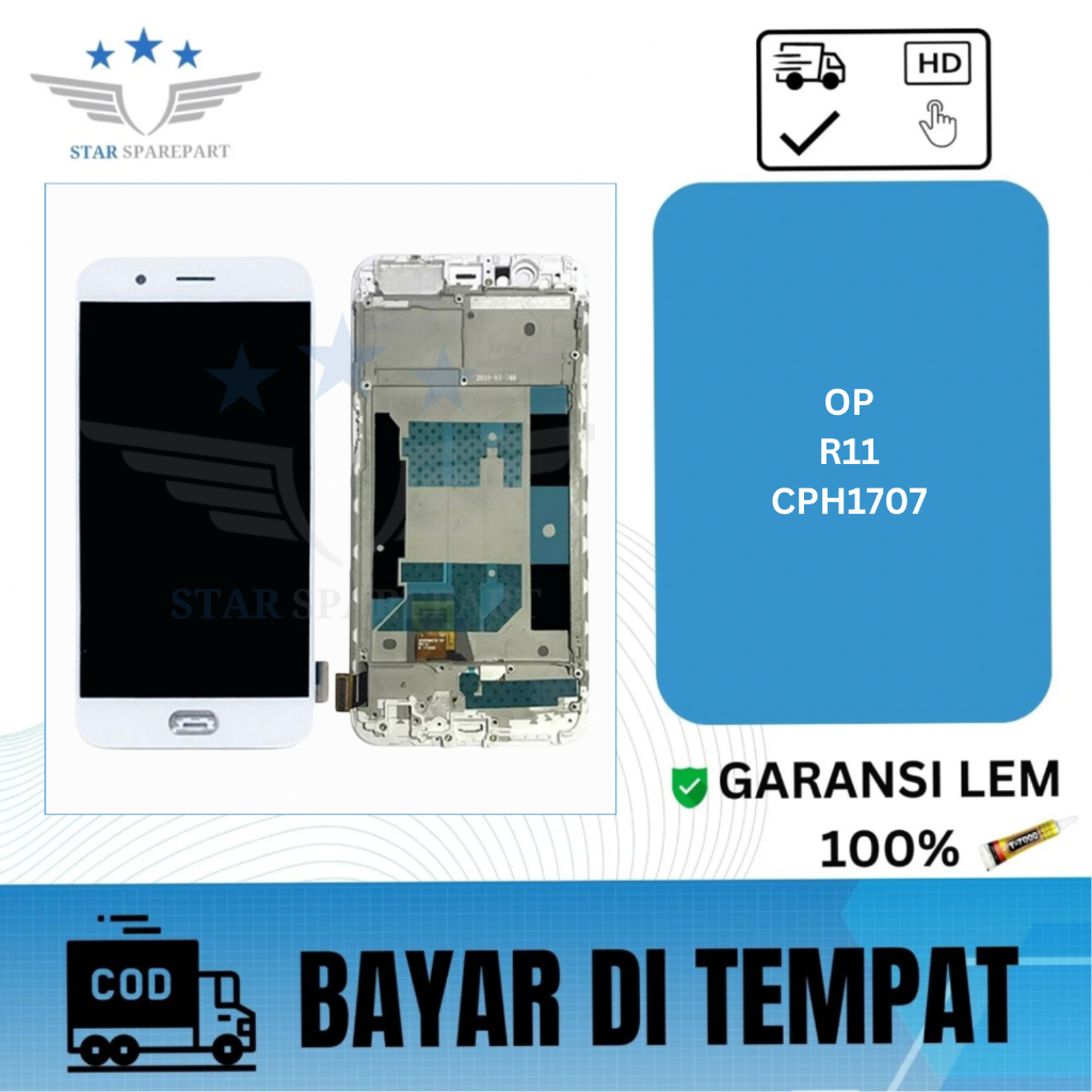 Jual LCD TOUCHSCREEN OPPO R11 / CPH1707 | Shopee Indonesia