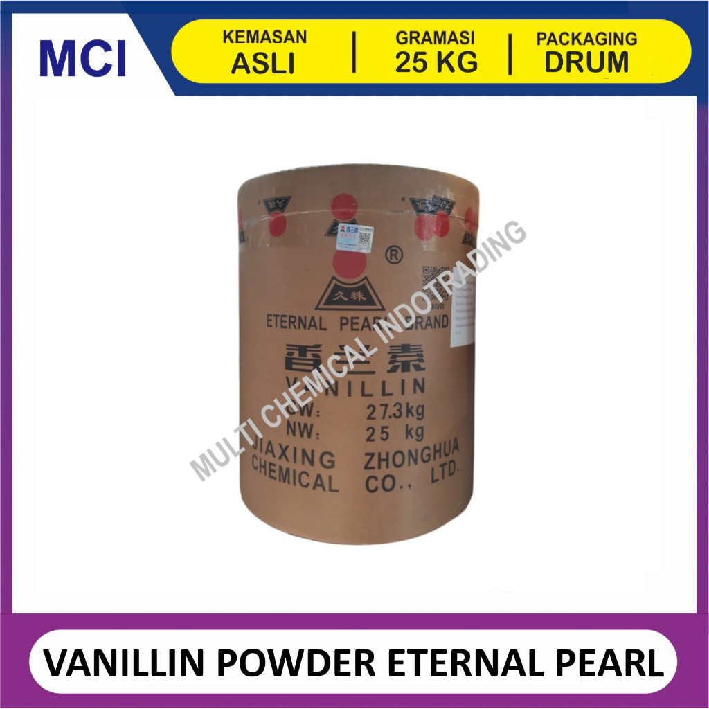 Jual VANILLIN POWDER ETERNAL PEARL / VANILLI POWDER / BUBUK VANILLA ...