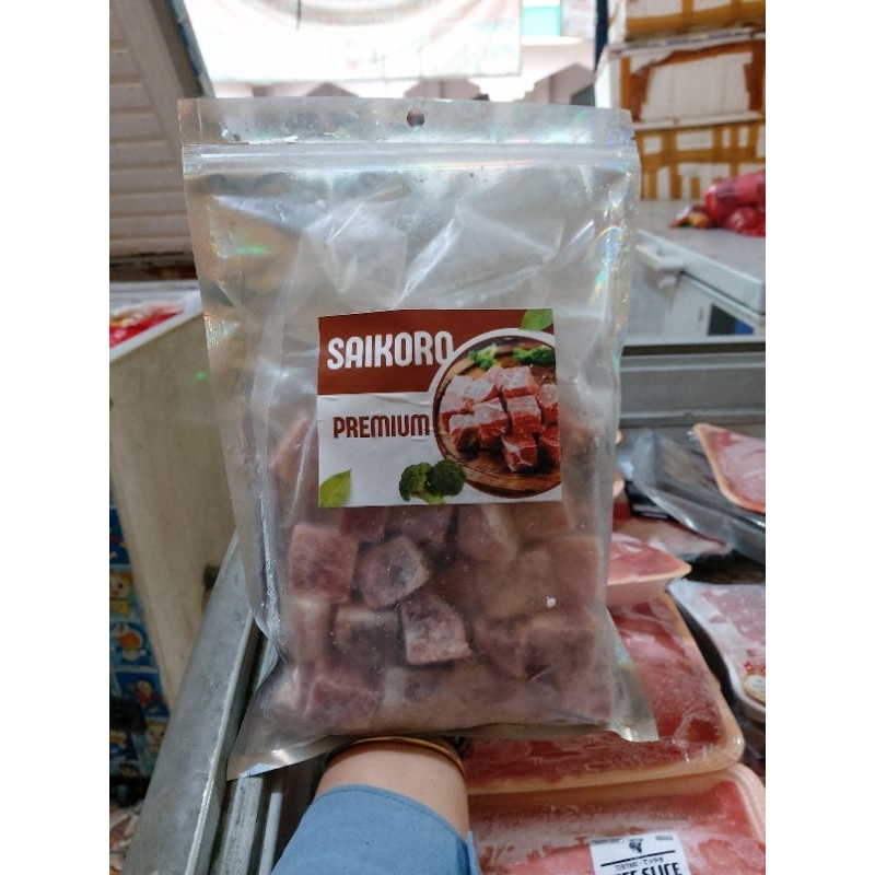 Jual Daging Sapi Saikoro 500gr Beef Saikoro Dadu | Shopee Indonesia