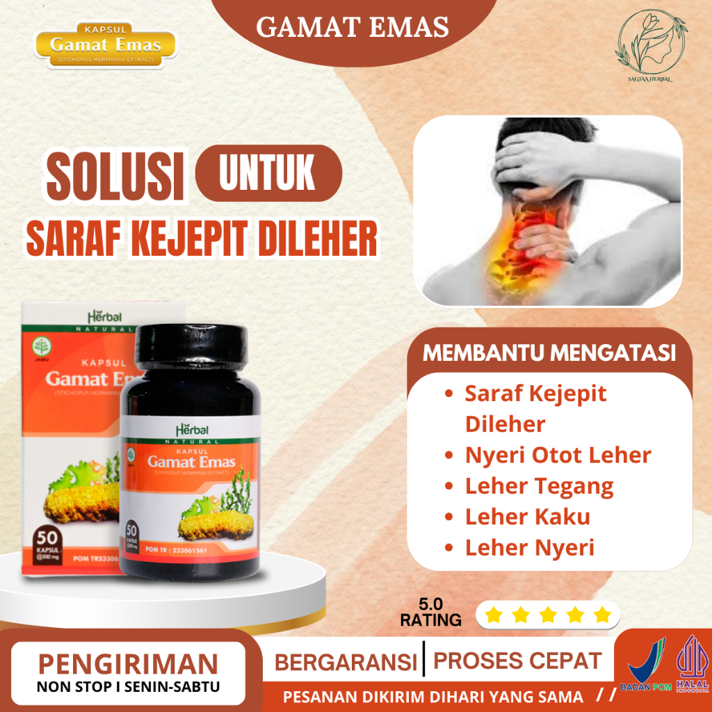 Jual Obat Saraf Kejepit Dileher Nyeri Otot Leher leher Tegang Leher ...