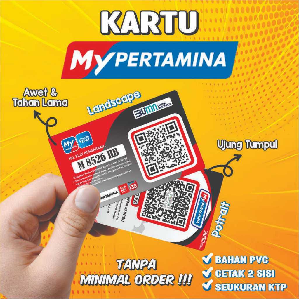 Jual Kartu My Pertamina PVC Card Sehari Jadi Termurah | Shopee Indonesia