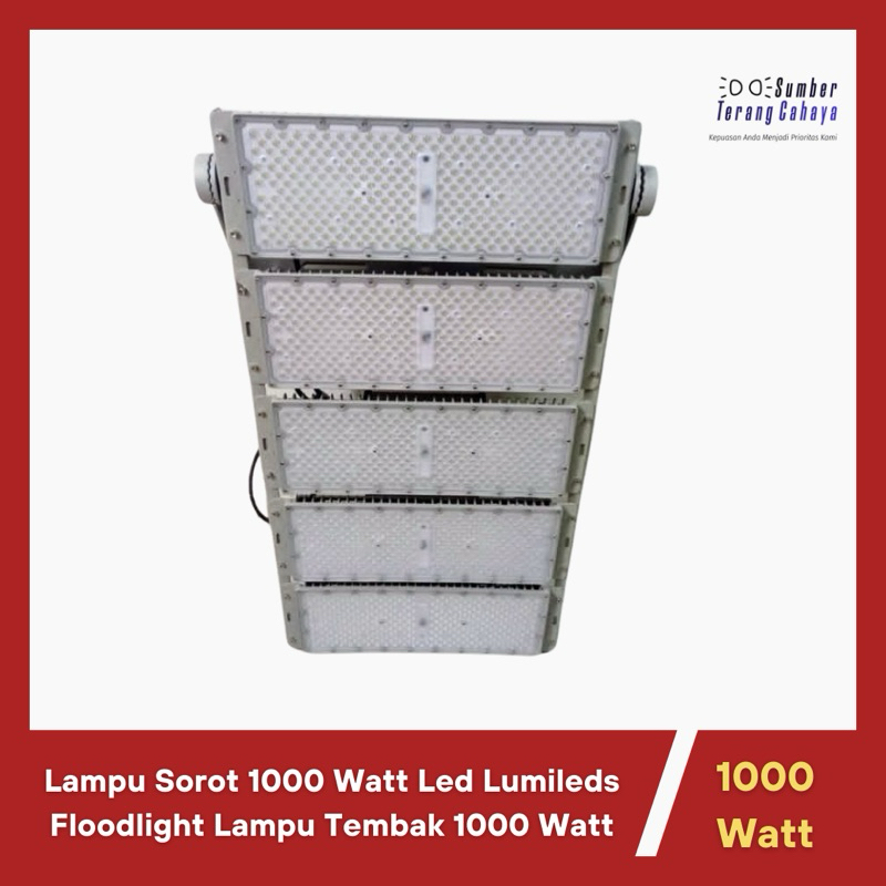 Jual Lampu Sorot 1000 Watt Led Lumileds Floodlight Lampu Tembak 1000 ...
