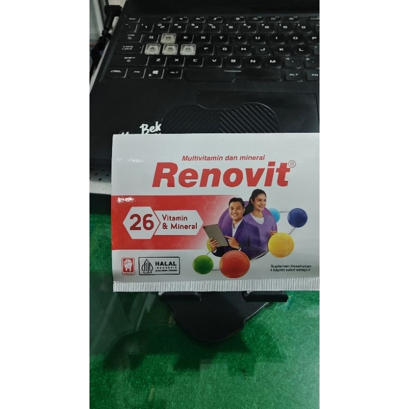 Jual Renovit Multivitamin dan Mineral 26 Vitamin & | Shopee Indonesia