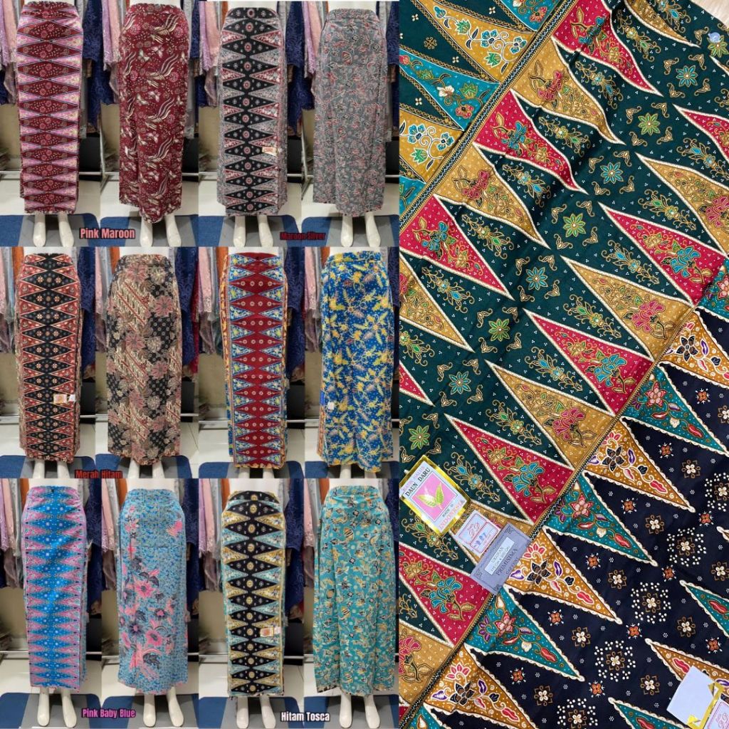Jual Rok Batik Tumpal Modern / Rok Batik Betawi Tumpal | Shopee Indonesia