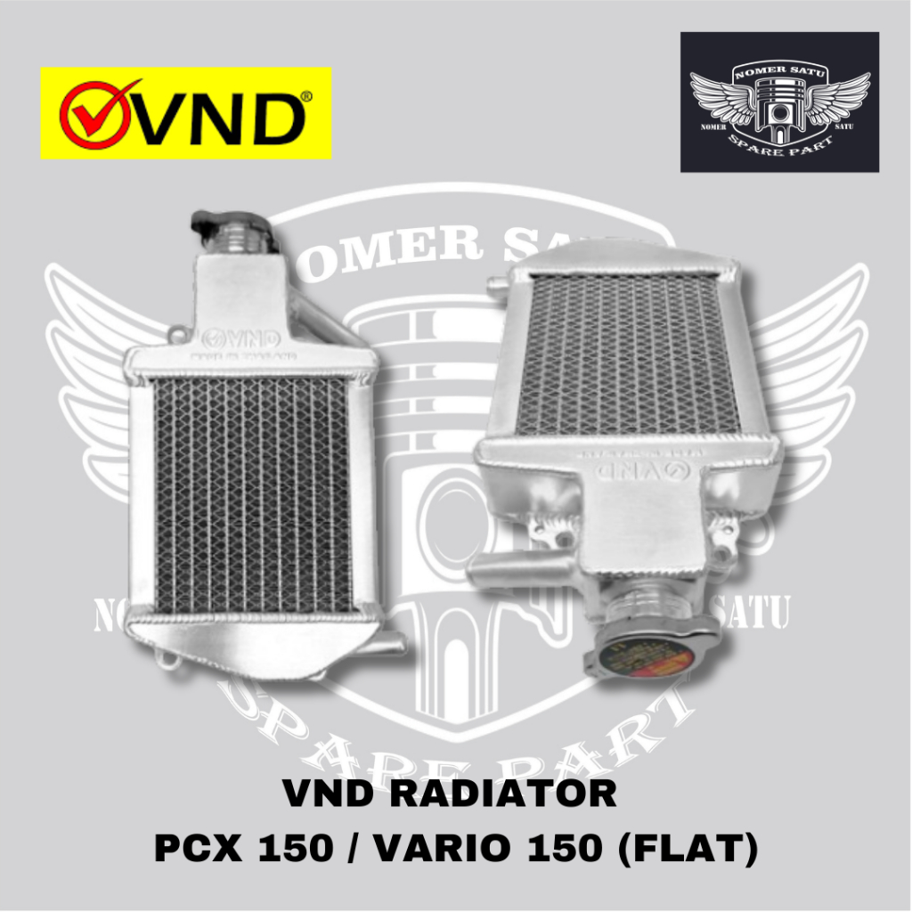 Jual VND RADIATOR MOTOR PCX 150/ VARIO 150/ VARIO 125 FLAT ORIGINAL VND ...
