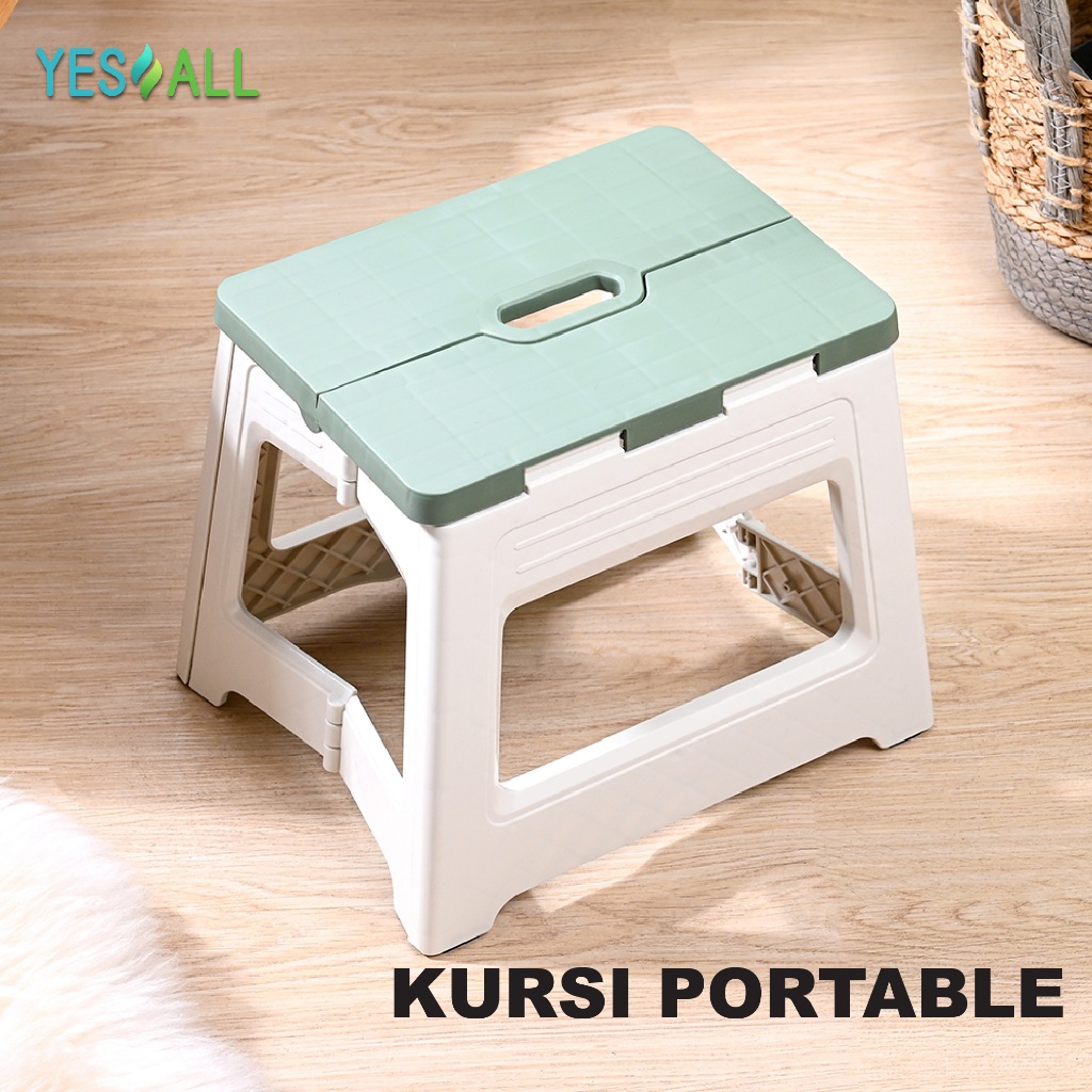 Jual YESALL Kursi Lipat Portable Aesthetic Serbaguna - Foldable Chair ...