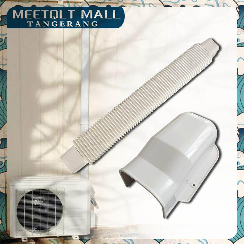 Jual Straight Coupling Protective Pipe AC Putih-Cover Pipa AC Flexible ...