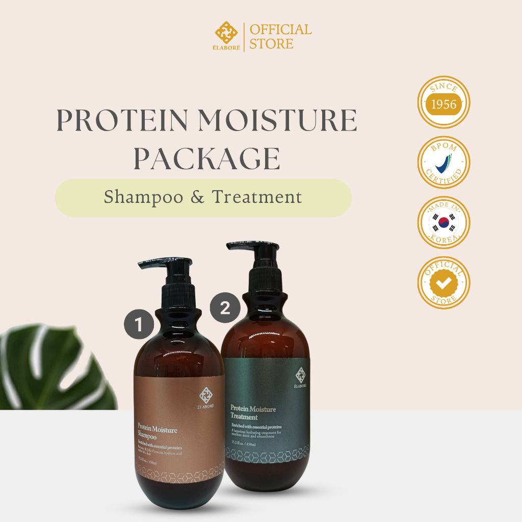 Jual Package Élaboré Protein Moisture Shampoo & Protein Moisture ...