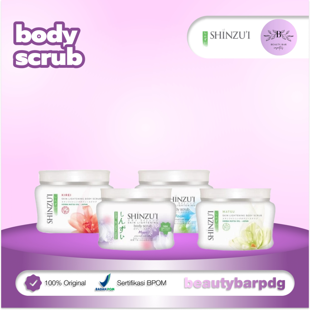 Jual Shinzu’i Body Scrub 200g | Shopee Indonesia