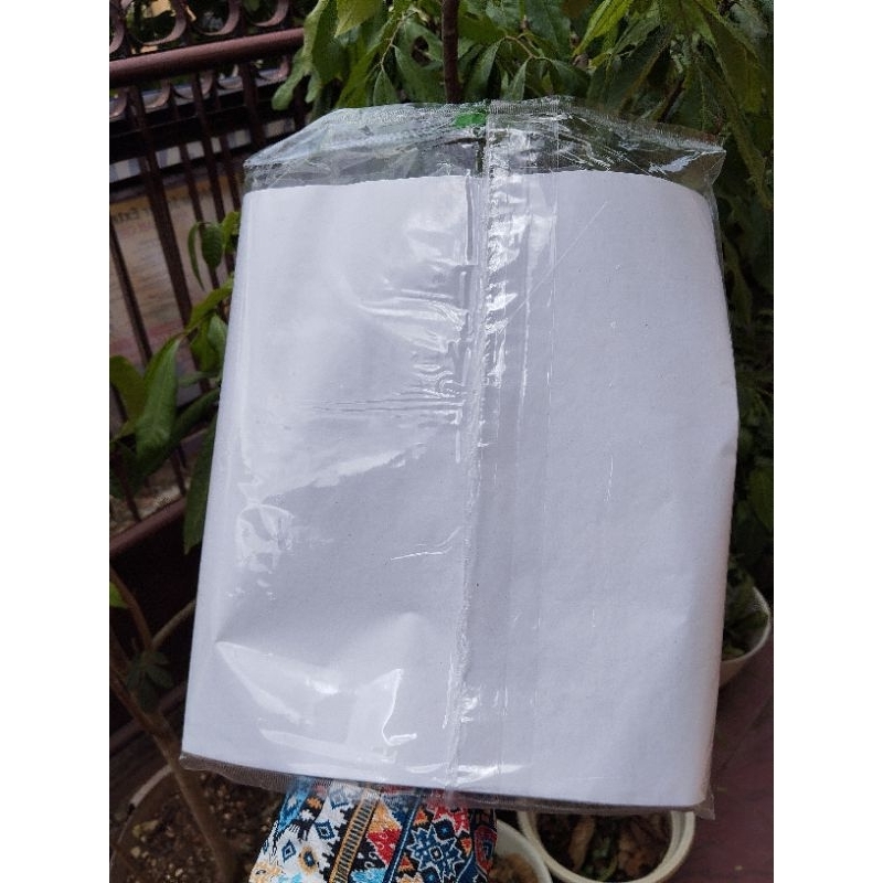 Jual kertas nasi putih polos untuk bungkus nasi | Shopee Indonesia