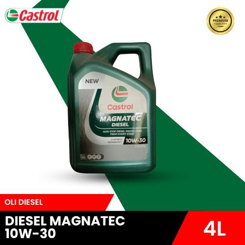 Jual Oli Mesin Mobil Castrol Diesel MAGNATEC 10W-30 (4L) | Shopee Indonesia