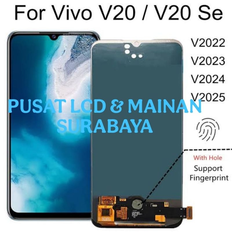 Jual LCD TOUCHSCREEN VIVO V20 SE / V2022 / V2023 - OLED FINGER ON ...