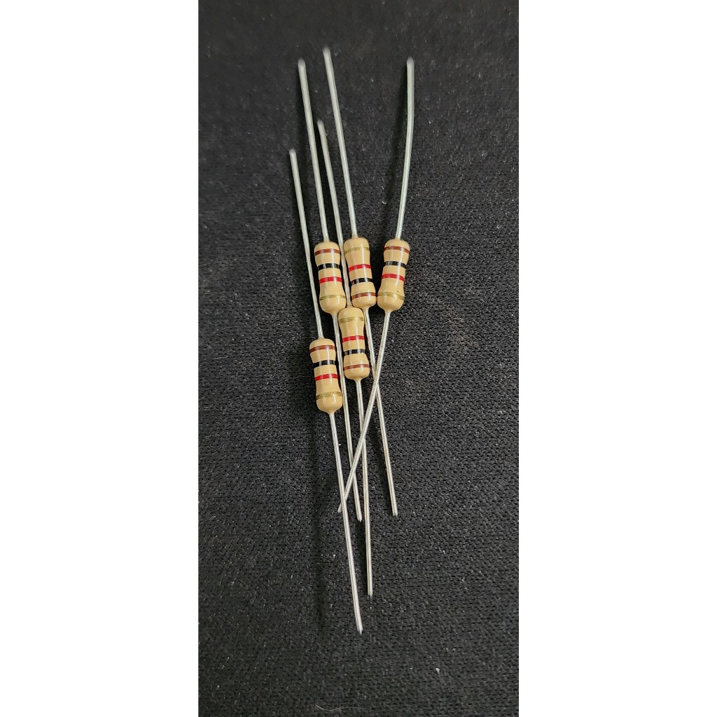 Jual Resistor 1W 1K Ohm 1KOhm - Coklat Hitam Merah Emas - Harga per ...