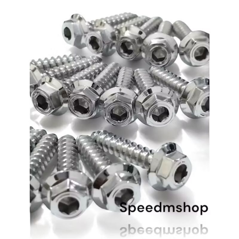 Jual BAUT FILTER 2 KUNCI CROME BAUT FILTER PROBOLT UNTUK SEMUA MOTOR ...