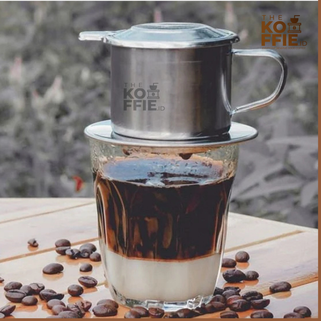 Jual Vietnam drip Saringan kopi 6Q stainless steel vietnamese coffee ...