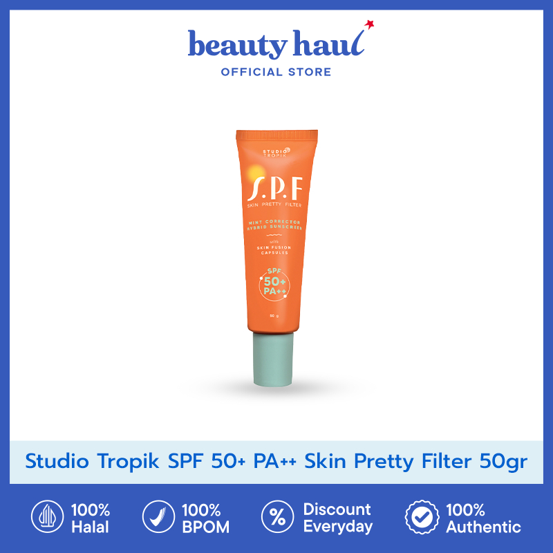Jual STUDIO TROPIK SPF 50+ PA++ Skin Pretty Filter | Shopee Indonesia