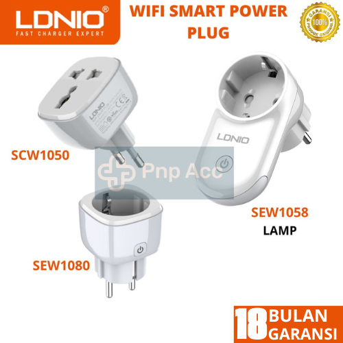 Jual LDNIO SEW1058 SEW1080 SCW1050 Colokan Listrik Wifi Smart Power ...