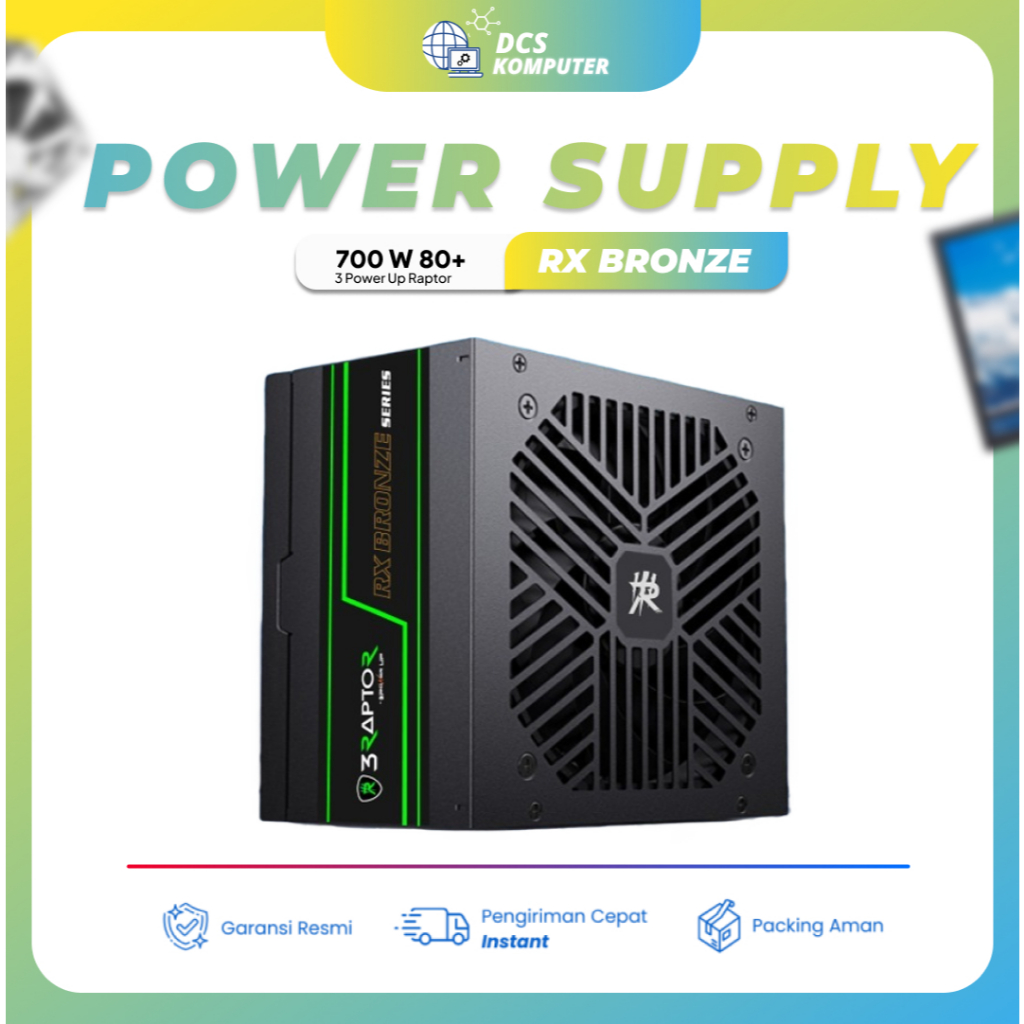 Jual PSU POWER SUPPLY RX BRONZE 700 WATT 80+ | Shopee Indonesia