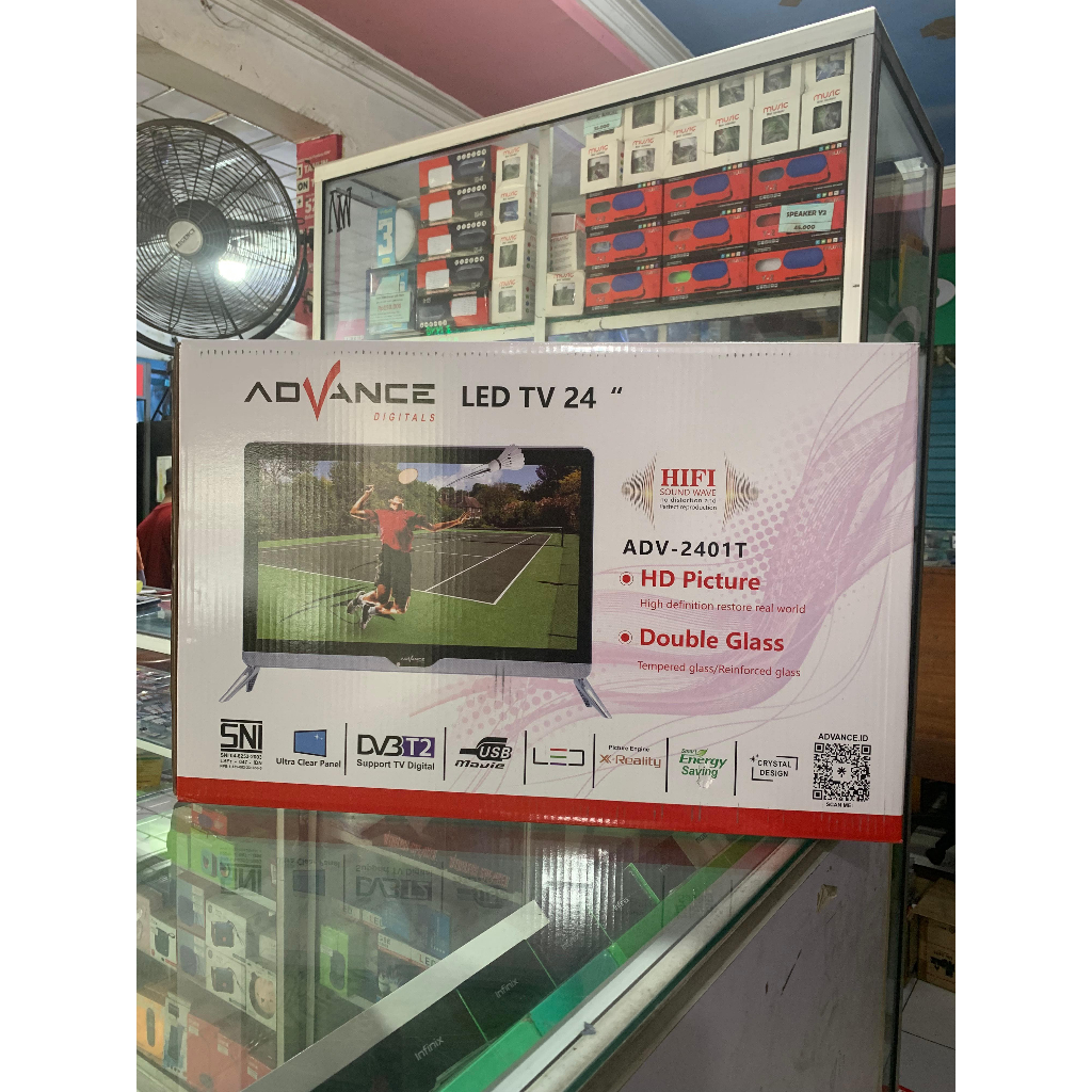 Jual TV LED ADVANCE 24" ADV-2401T | Shopee Indonesia