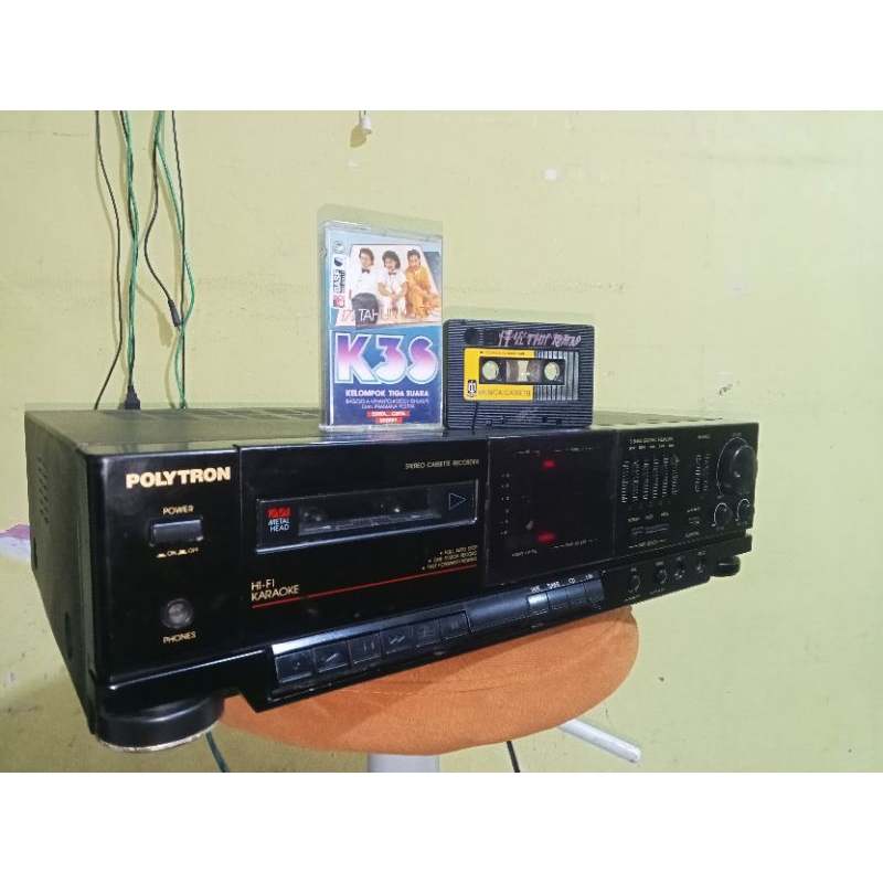 Jual tape deck polytron DAT 56B | Shopee Indonesia