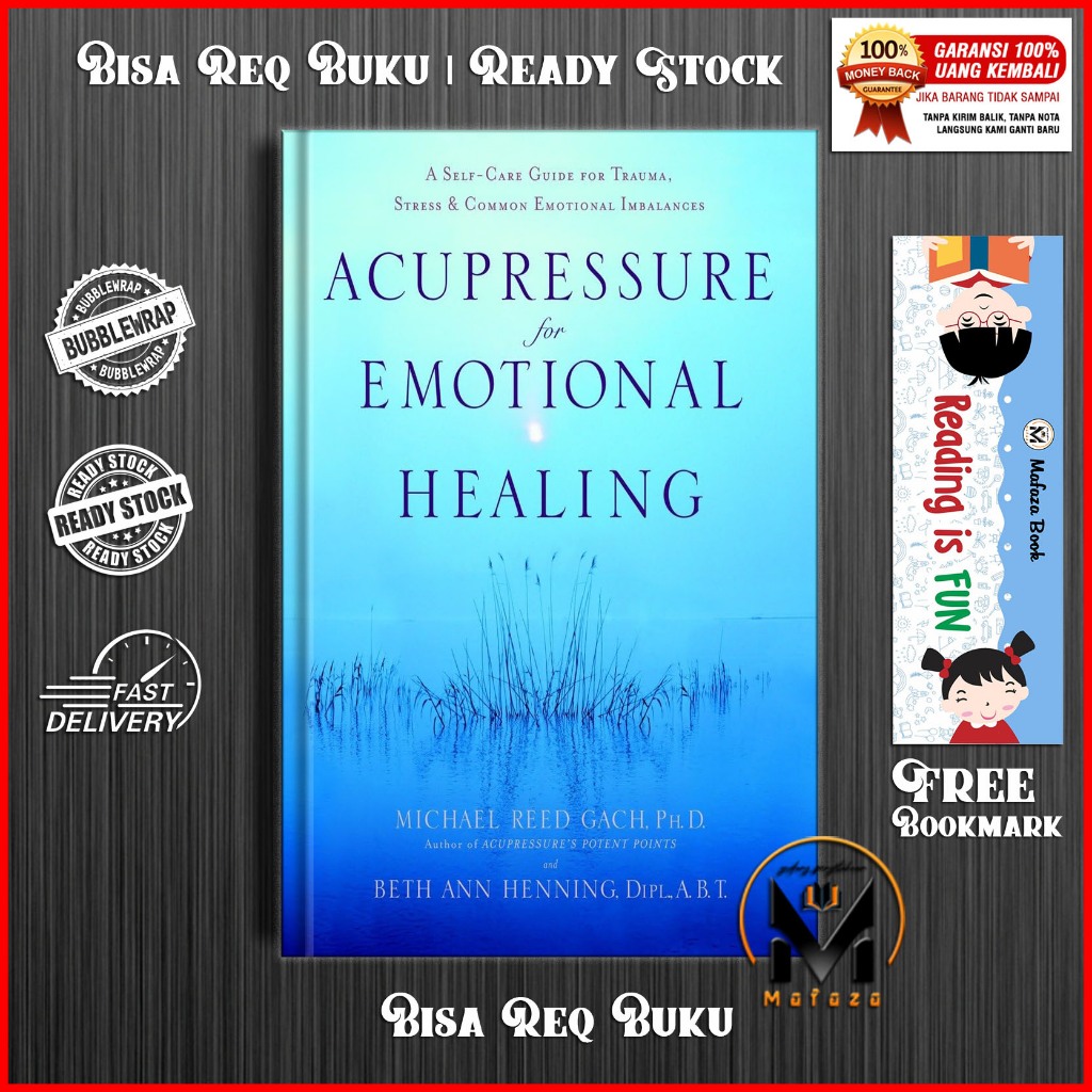 Jual Acupressure for Emotional Healing by Michael Reed Gach Phd ...