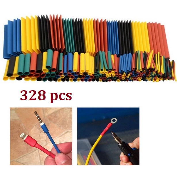 Jual Heat Shrink Tube Isolasi Selongsong Bakar Susut Kabel Listrik ...