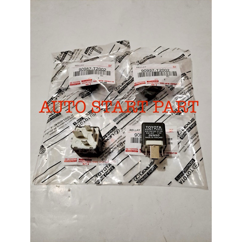 Jual RELAY LAMPU 12V KAKI 4 TOYOTA HILUX / INNOVA / YARIS / FORTUNER ...