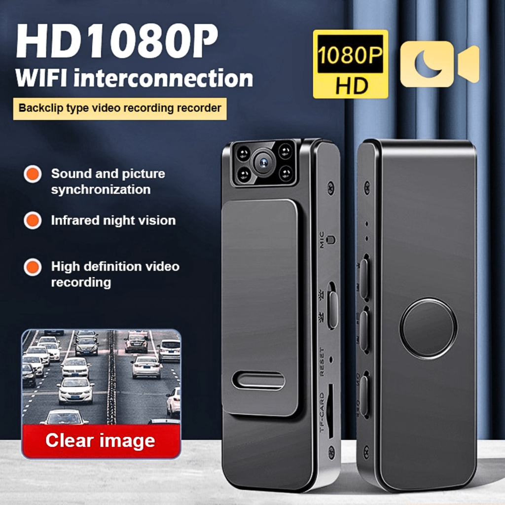 Jual PUSAT Centechia Spy Camera Kamera Body Cam Mini WiFi tersembunyi ...